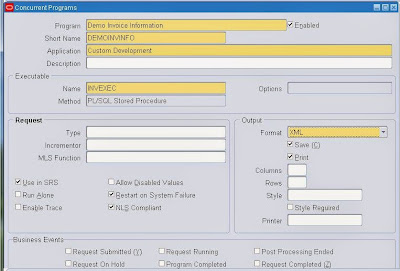 Learning SOA: Register your Pl/SQL procedure as Concurrent program in ...