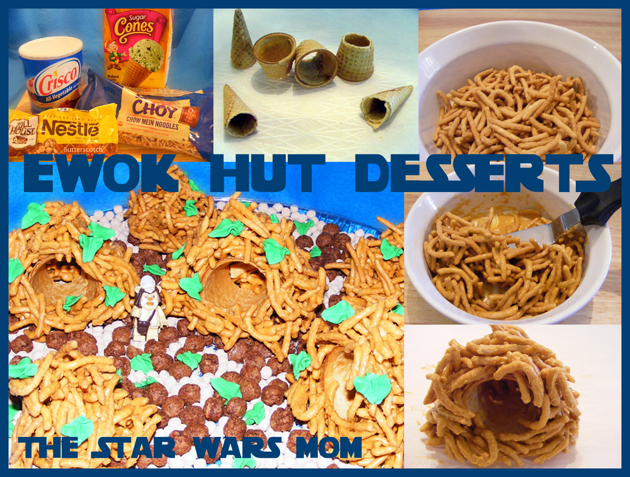 Ewok Village - Hut Dessert Recipe - The Star Wars Mom – Parties ...