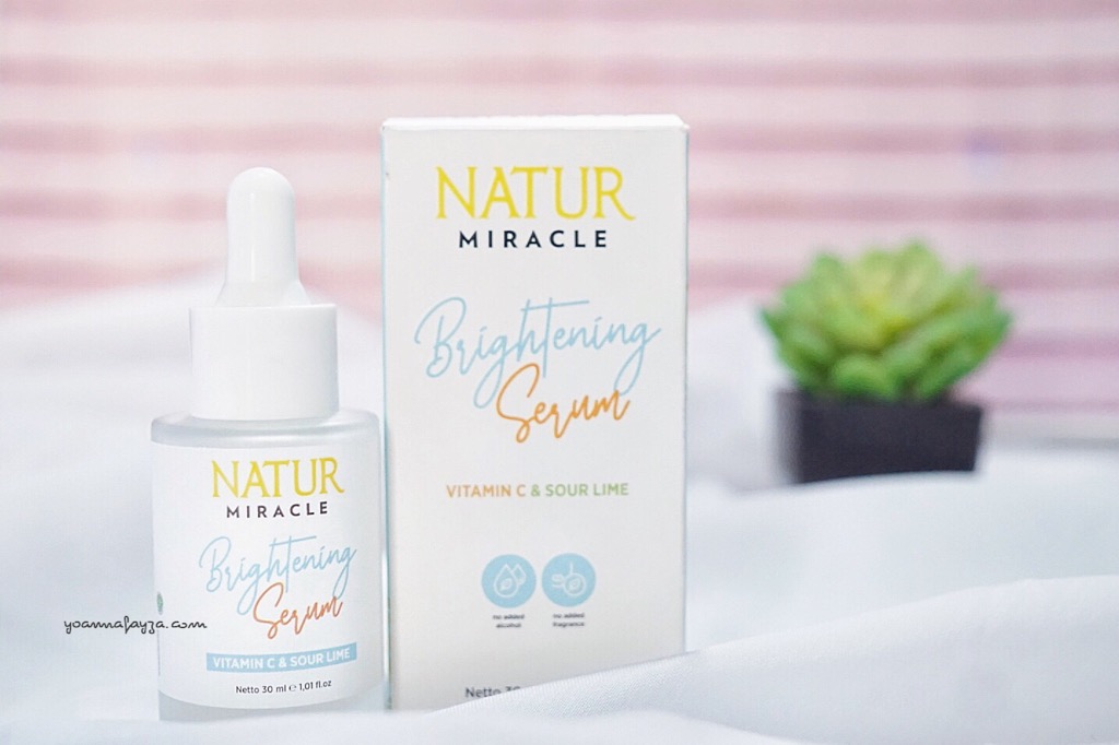 Journey To A Happier Healthier Me: Review Natur Miracle Brightening Serum