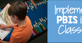 PBIS in the Classroom - All About Elementary