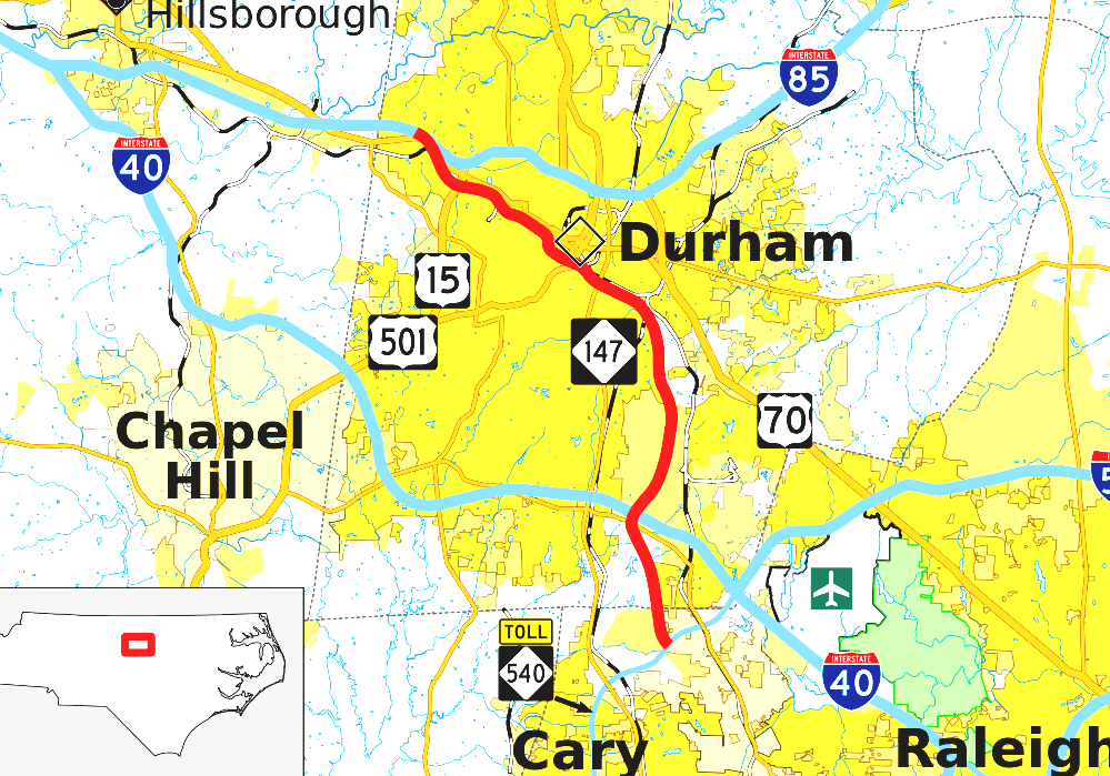 Interstate 540 (North Carolina) - North Carolina Tolls