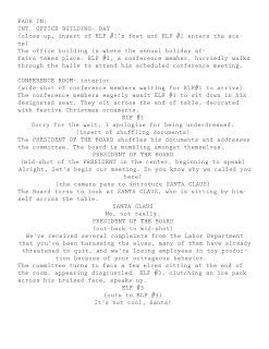 Film Production- Script