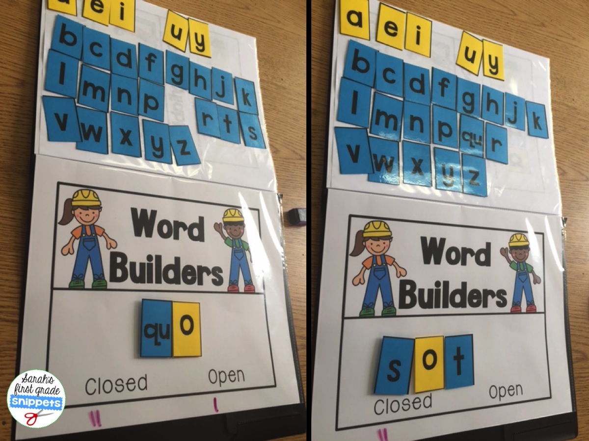 Teaching Two Syllable Words | Sarah's First Grade Snippets | Bloglovin’