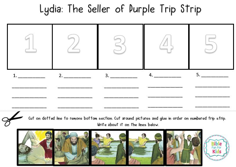 Paul Taught Lydia About Jesus | Bible Fun For Kids