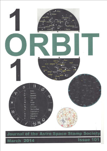 Astro space Stamp Society: Orbit Magazine issues 101-110