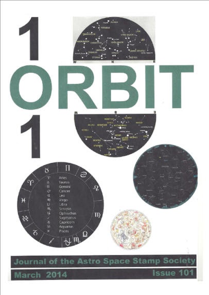 Astro space Stamp Society: Orbit Magazine issues 101-110
