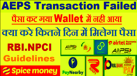 AEPS TRANSACTION FAILED