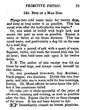 Mind Your Head!: Primitive Physick - John Wesley