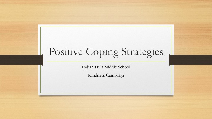 Warriors for Kindness!: Positive Coping Skills