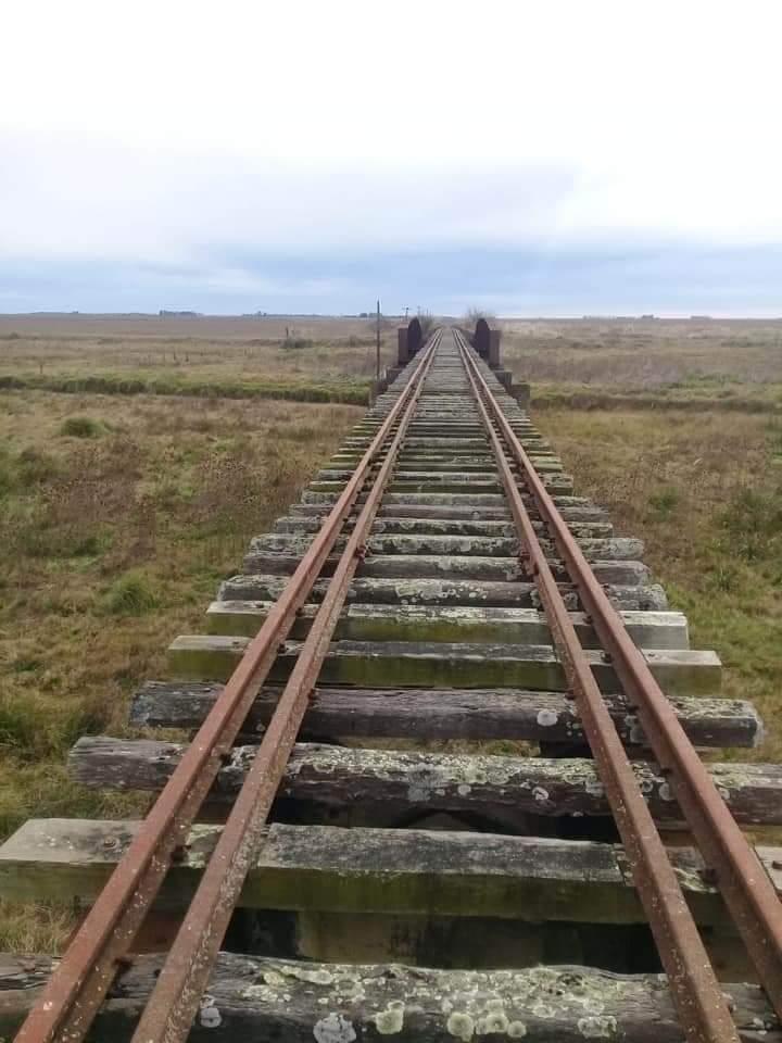 CRÓNICA FERROVIARIA: Relevamiento del ramal General Guido - Divisadero ...