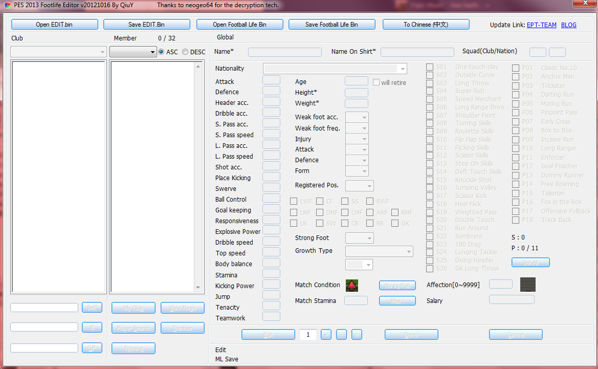 Pro Evolution Soccer Blog: PES 2013 FOTBALLİFE EDİTÖR
