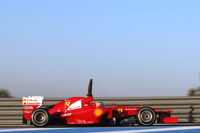 2012 JEREZ TEST SESSIONS, DAY 4, ALOSNO AND FERRARI FASTEST!!! - FORMULA 1