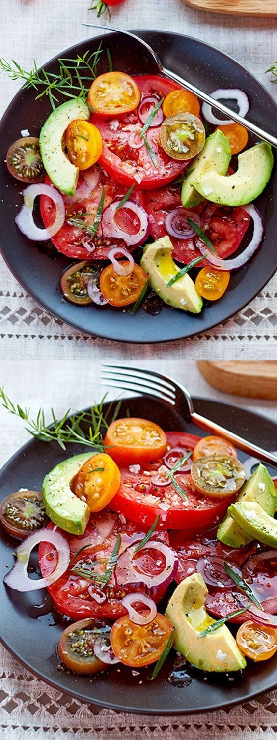 Avocado and Tomato Salad Plus 5 Fresh and Simple Avocado Salads | The ...