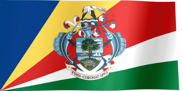 Flag of the Seychelles (GIF) - All Waving Flags