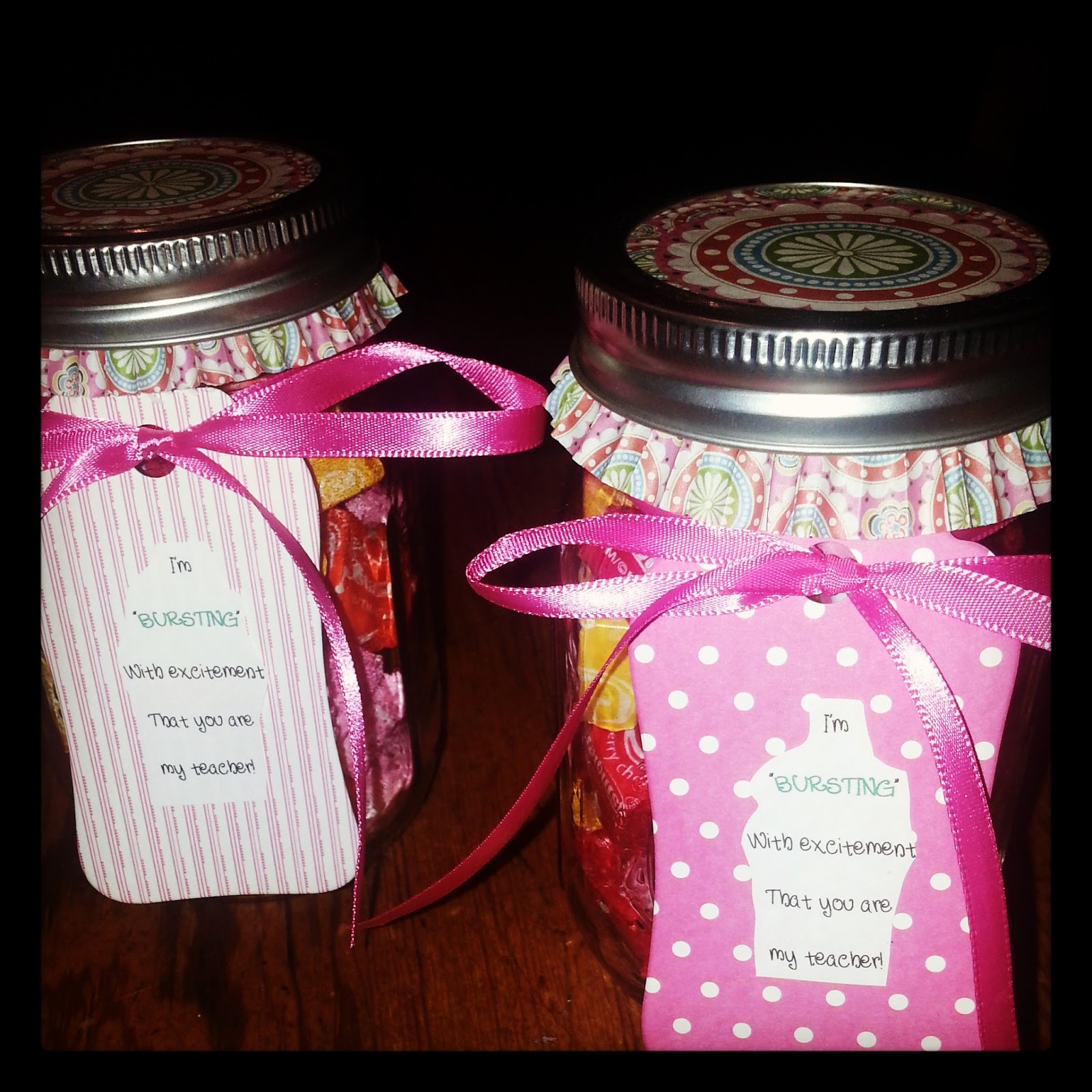 A Joyful Journey: "Bursting" with excitement gift...Pinned It Made It ...