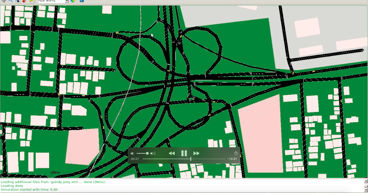 SUMO, Open Street Maps and NS2 - A Real Traffic Simulation
