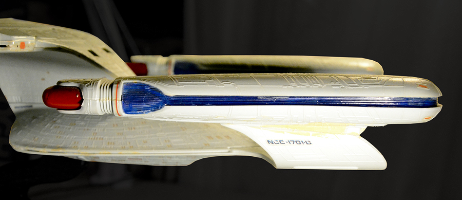 U.S.S. Enterprise, NCC-1701-D (1/1400 scale model)