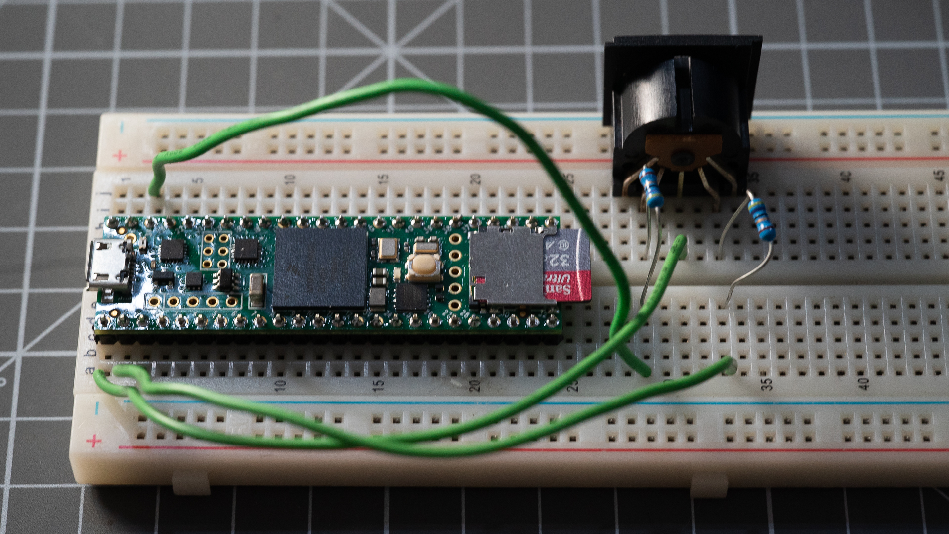 little-scale: How to Add 5-Pin DIN MIDI Out to M8 Headless Music Tracker