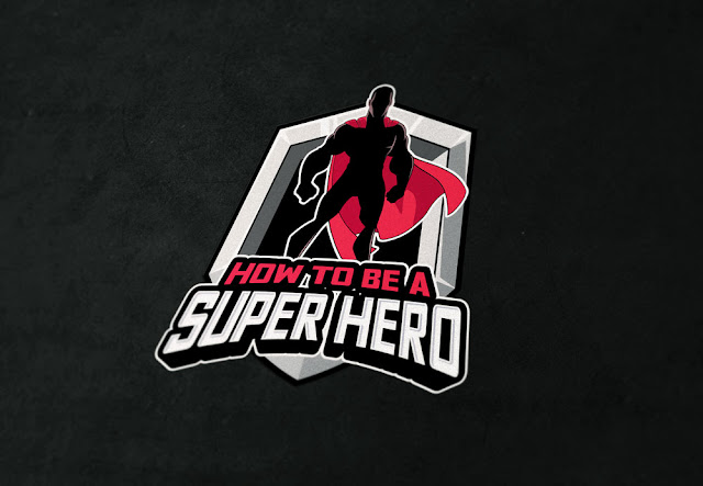 Logo Super Hero Male - Logo Maker Mania