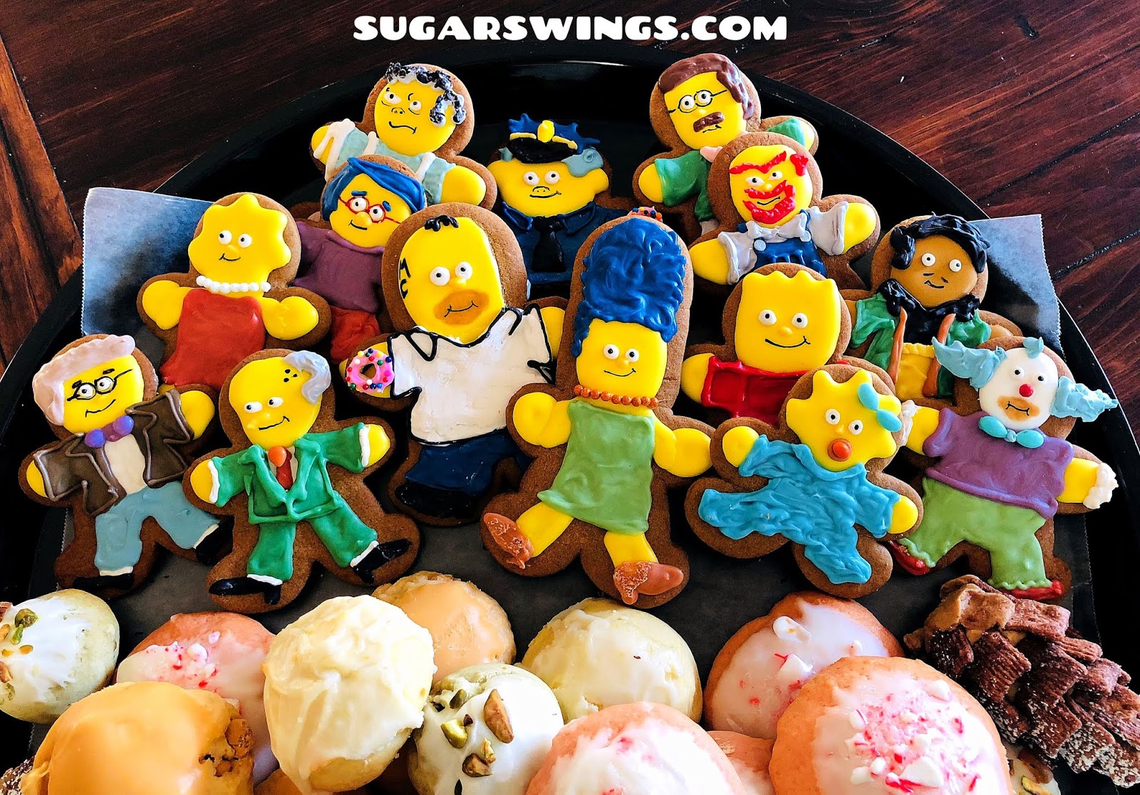 Sugar Swings! Serve Some: The Simpsons Gingerbread Men Cookies