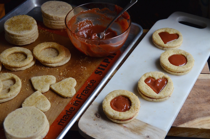 Guava Linzer Cookies - Always Order Dessert