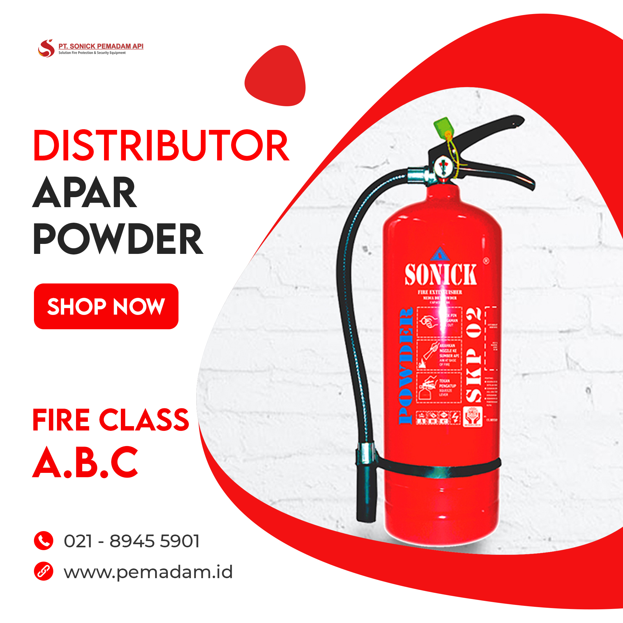 Supplier APAR (Alat Pemadam Api Ringan) Dry Chemical Powder - supplier ...