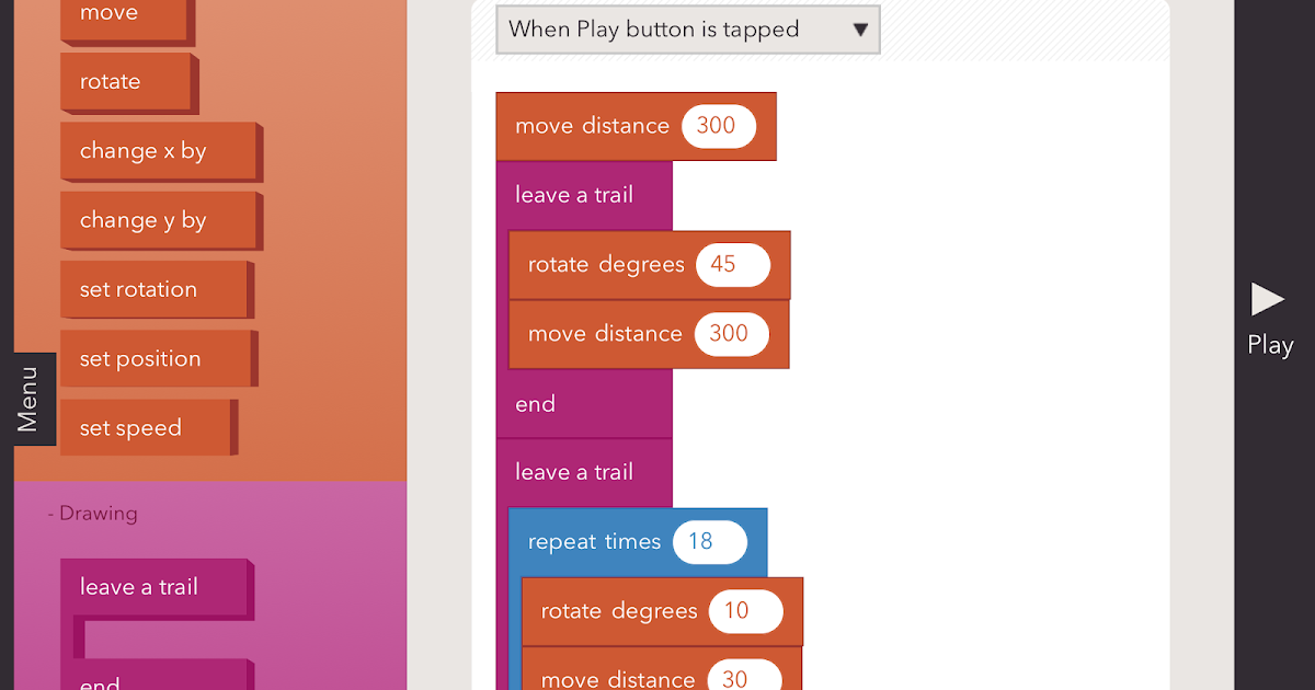 Reflections on Coding to Help in Geometry | Playing in the Sandbox