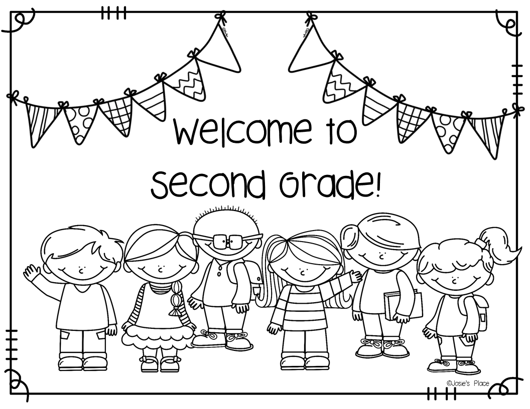 Welcome Back Coloring Cards Coloring Pages