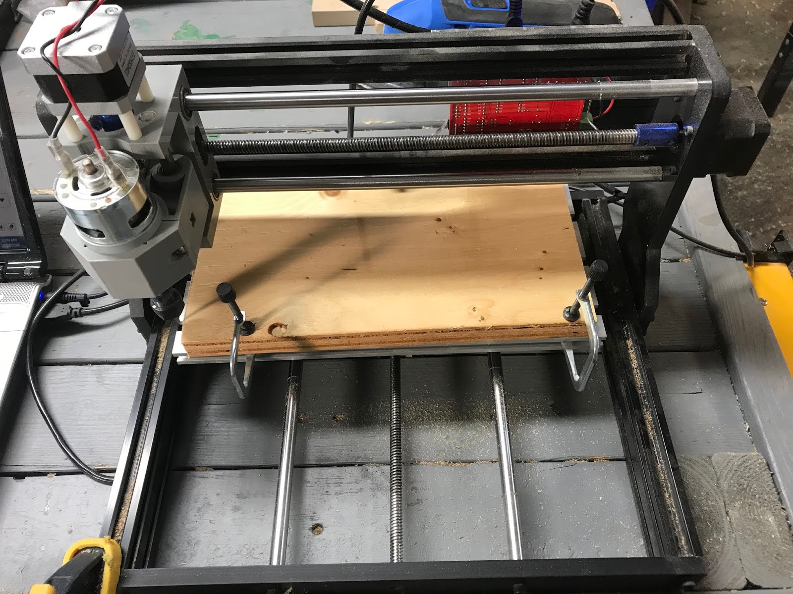 The Robot Router - Trying out a 3018 CNC Router | Small Workshop Chronicles