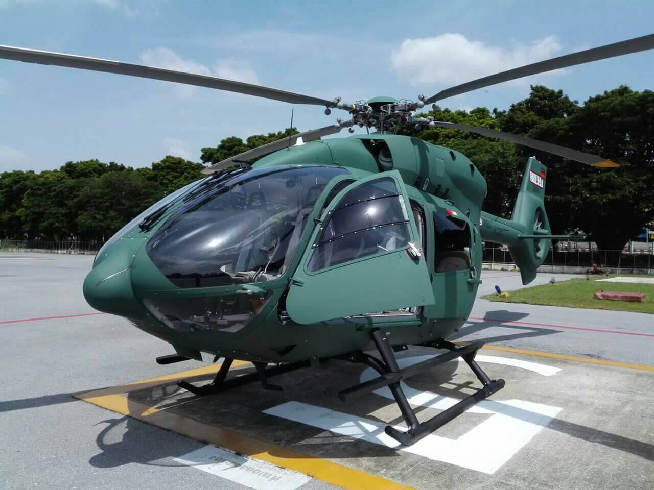 เฮลิคอปเตอร์ใช้งานทั่วไป แบบ 145 : Helicopter EC-145 T2 Royal Thai Army