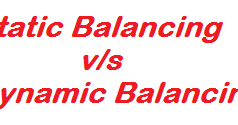 Difference between static balancing and dynamic balancing - Mechanical ...
