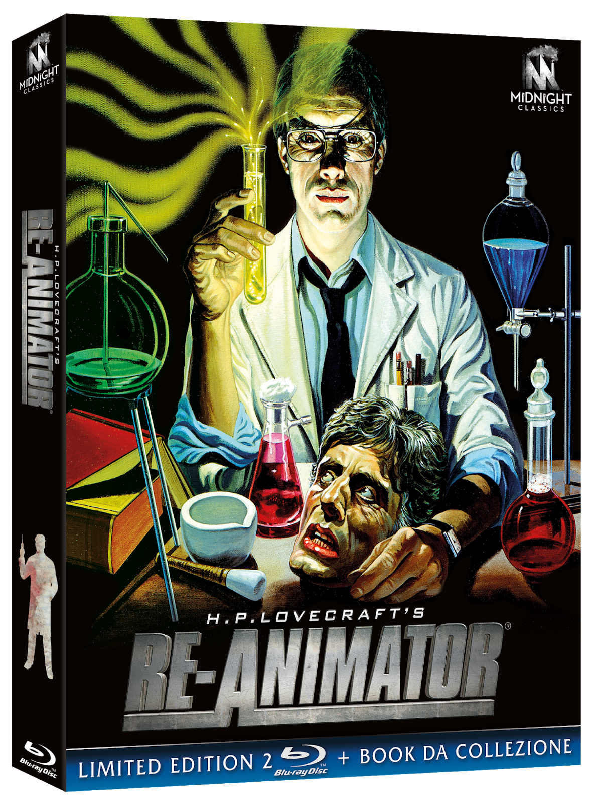 CinePaura - Orrore in pillole: Re-Animator in arrivo in DVD e Blu-Ray