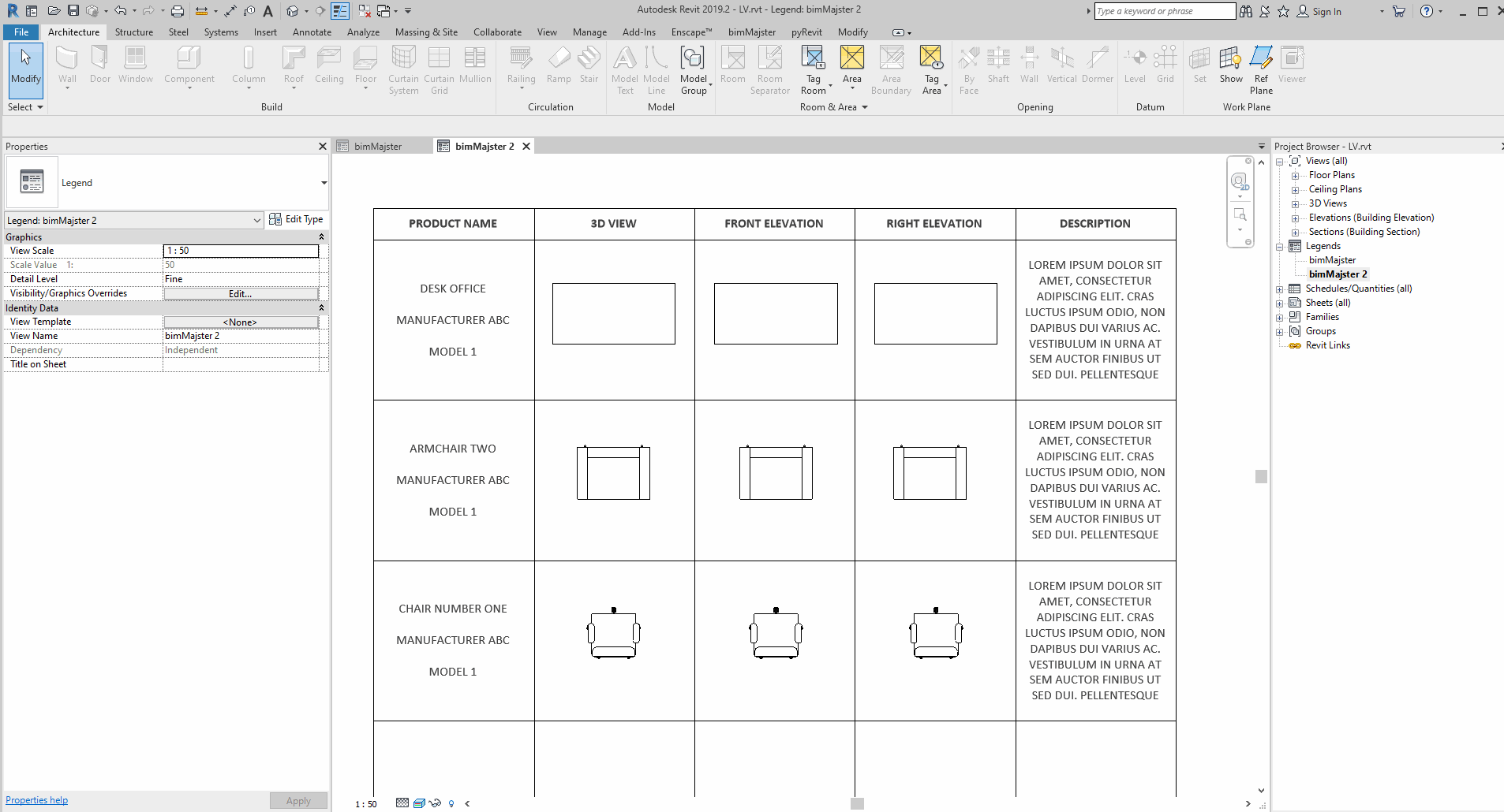 Revit Add Ons Free Legend Component Views Revit Add Ons Free Legend Component Views