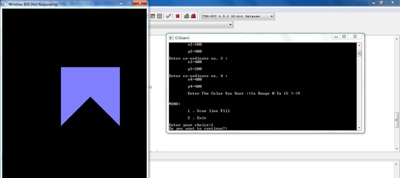 Computer Graphics (CG) : Write C++ program to draw a concave polygon ... Computer Graphics (CG) : Write C++ program to draw a concave polygon ...