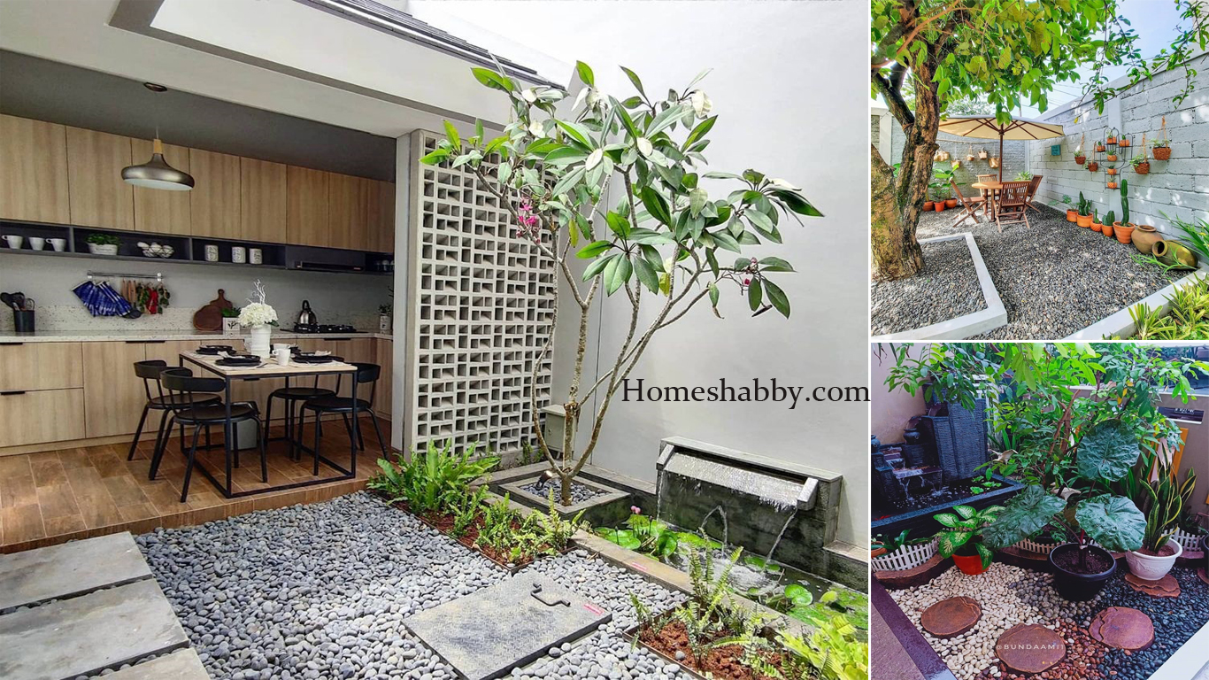 hiasan halaman dengan batu alam - Sonia Mackenzie