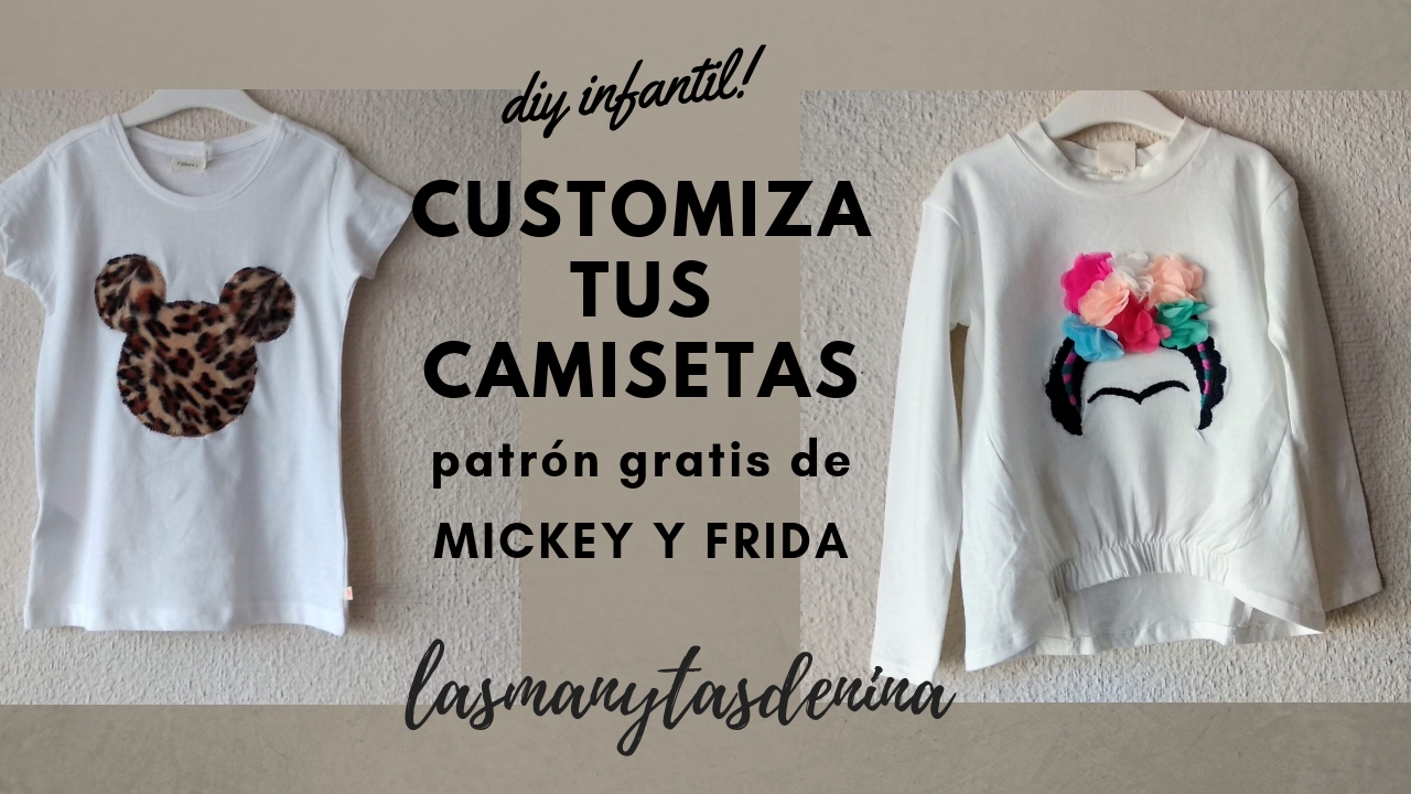 DIY CUSTOMIZA TUS CAMISETAS INFANTILES - lasMANYtasdeNINA