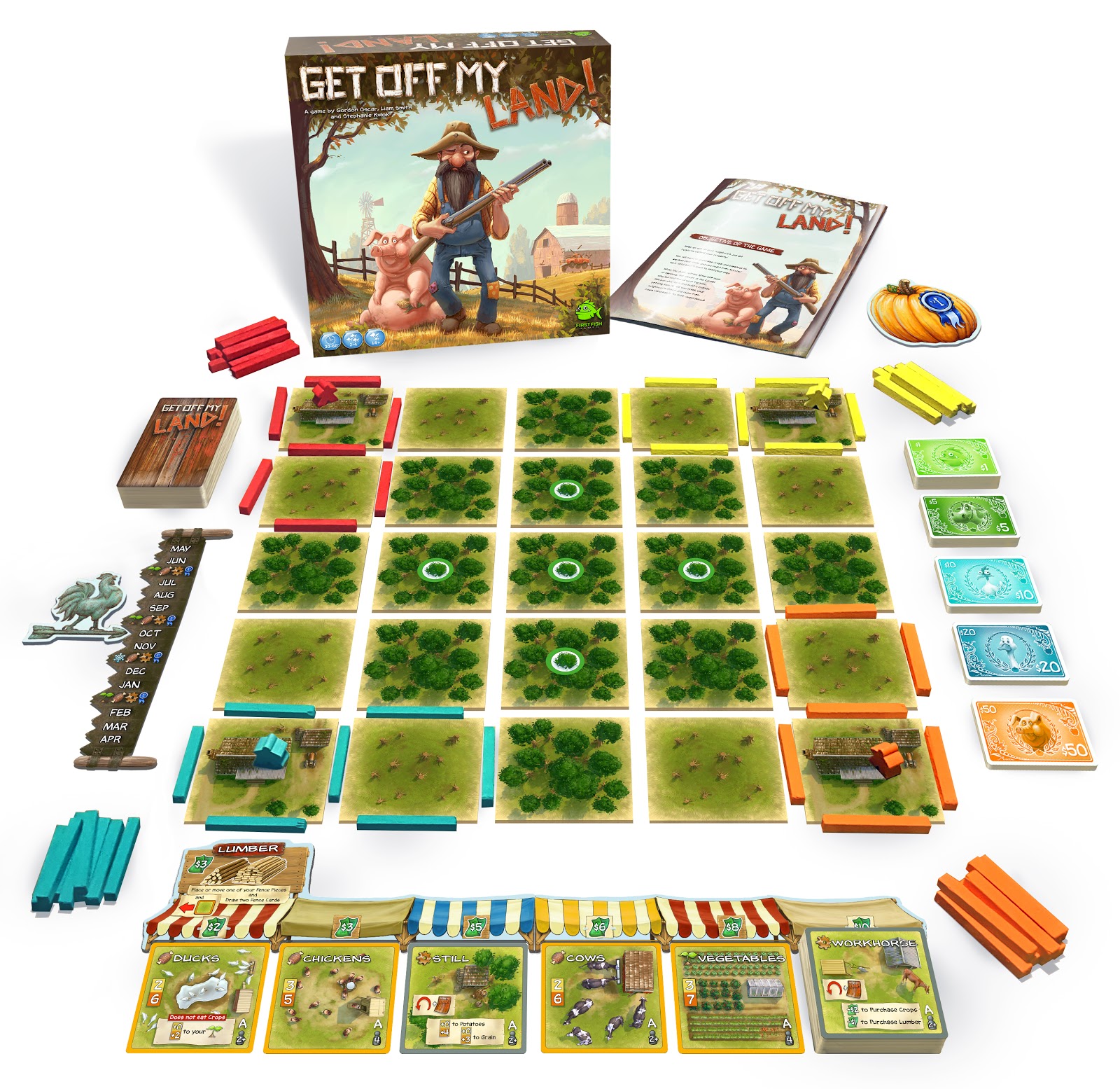 Get Off My Land! Giveaway - EverythingBoardGames.com