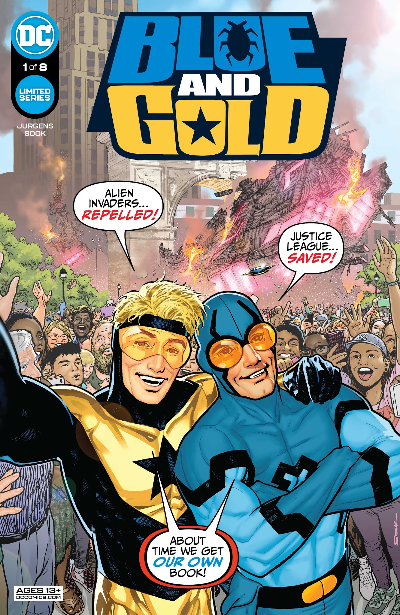 Weird Science DC Comics: Blue and Gold #1 Review