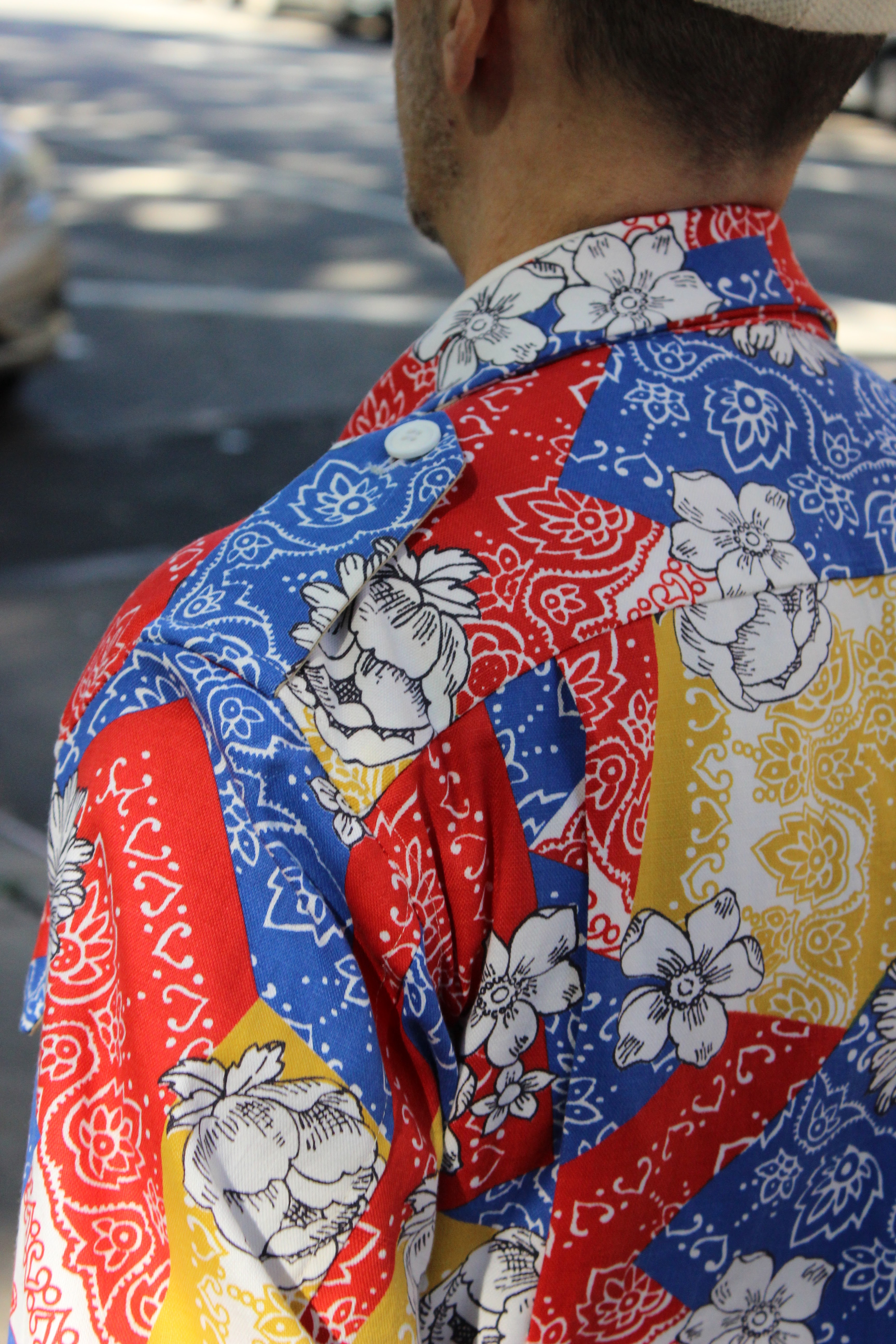 male pattern boldness: Modeling the Completed Safari Jacket!