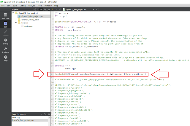 Yapay Zeka Labs: OpenCV (C++) Kütüphanesinin Windows'a Kurulumu ve Qt ...