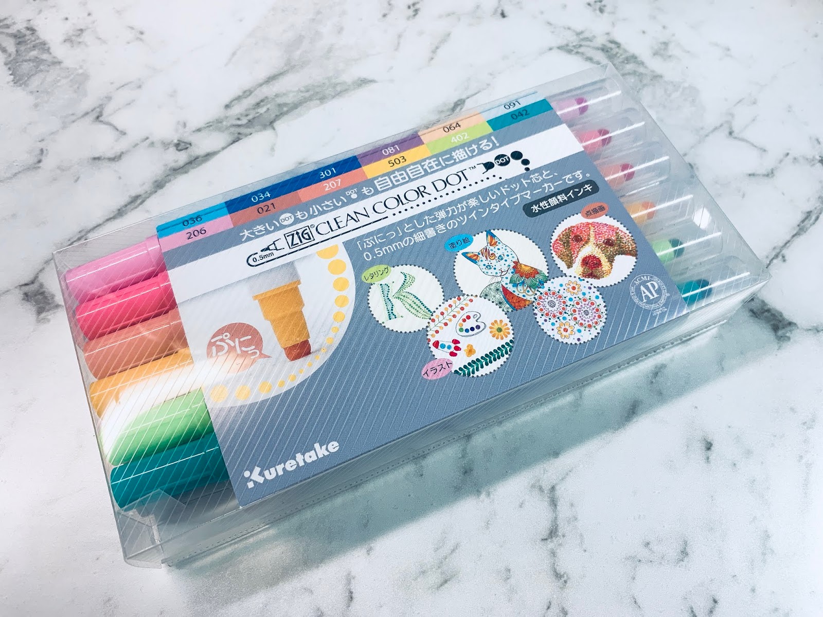 REVIEW : Kuretake ZIG Clean Color Dot ~ The Number 5 Co.