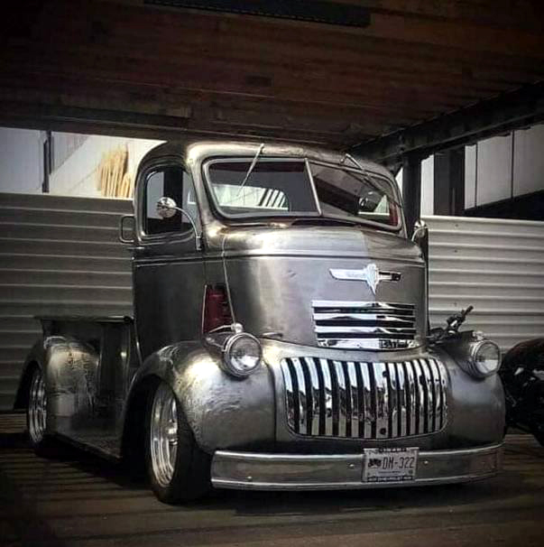 Just A Car Guy: 46 Chev COE pickup
