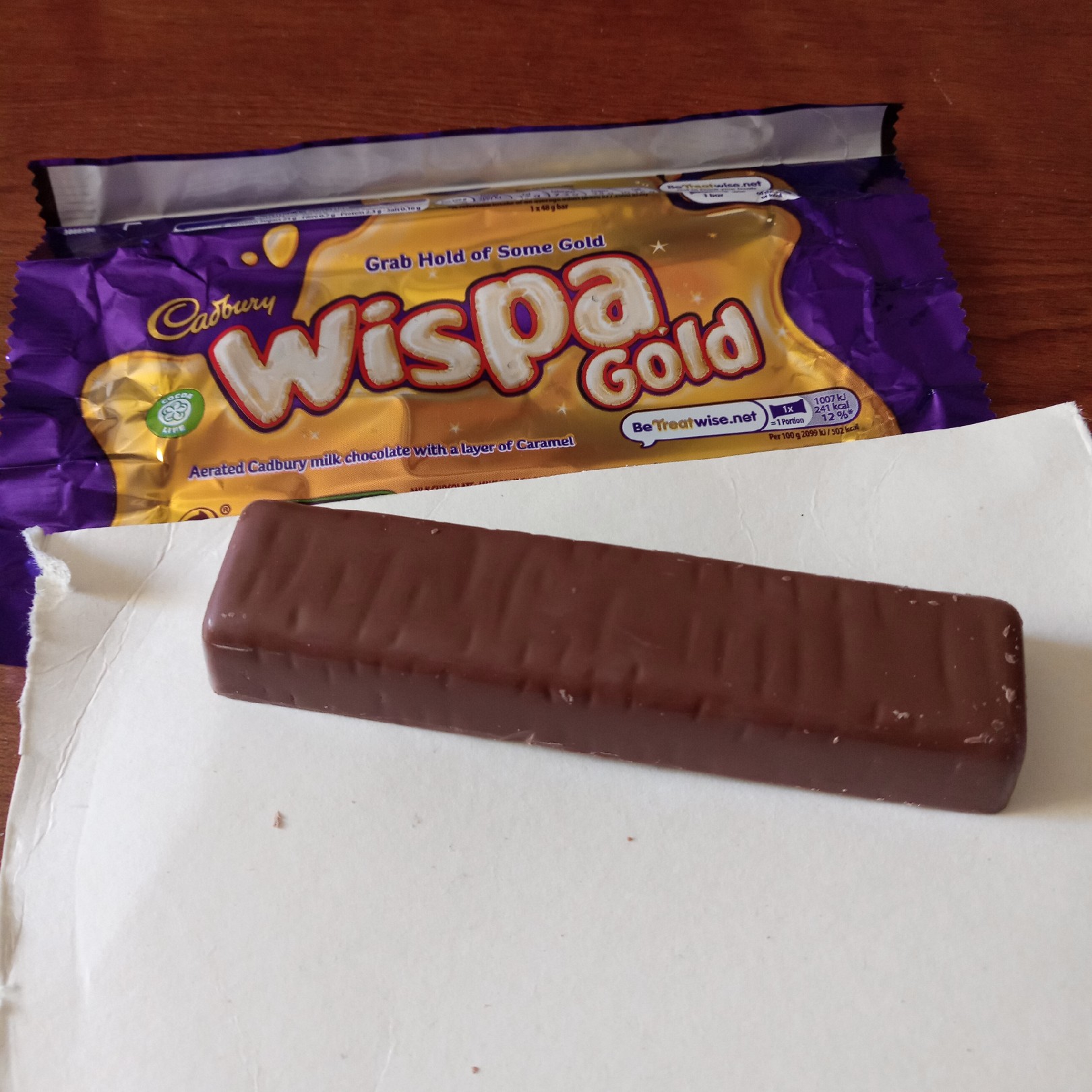 Supersupergirl's Food Reviews: Cadbury Wispa Gold