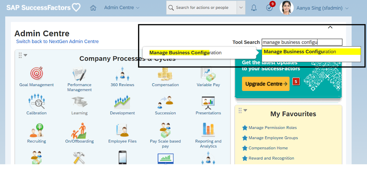 Raghav SAP HR/HCM / SuccessFactors: Manage Business Configuration – Audit Log