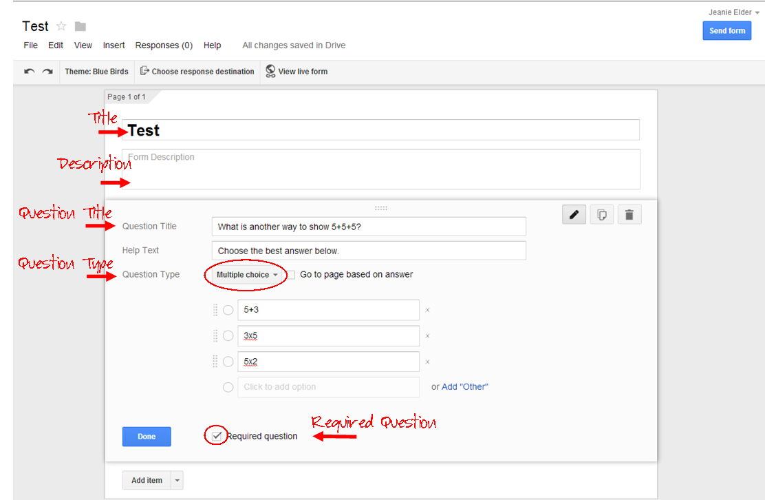 Teacher Technology Tidbits: Google Forms