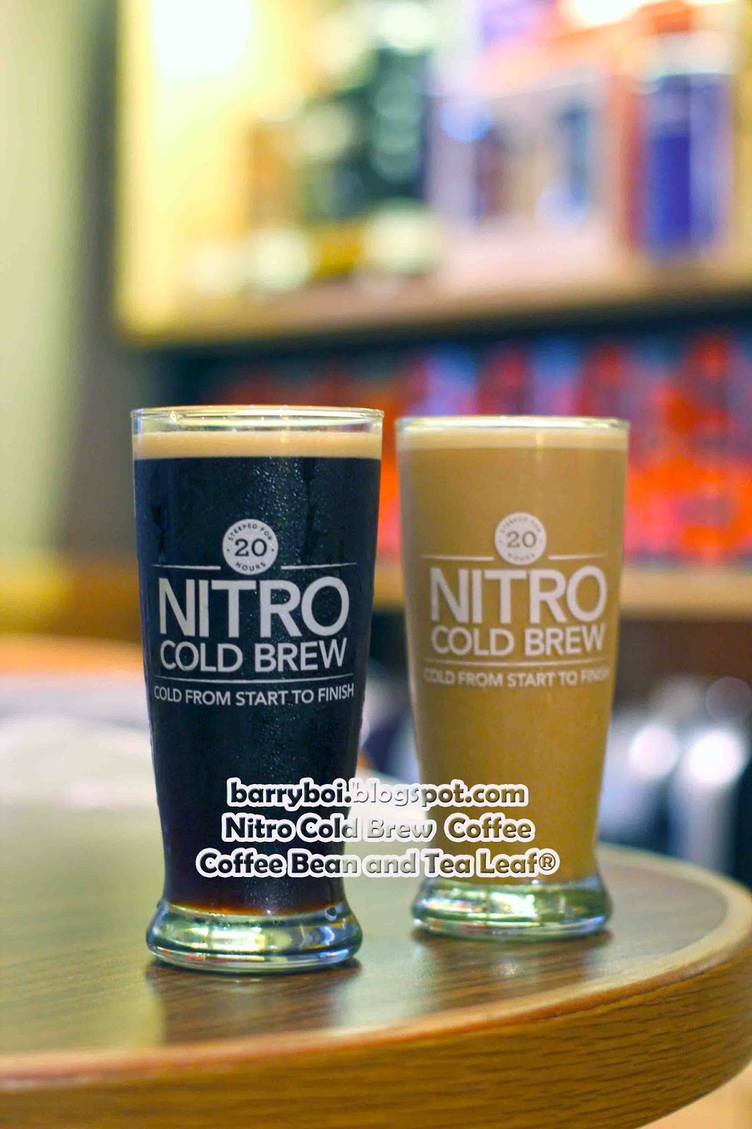 The Coffee Bean & Tea Leaf® Nitro Cold Brew Coffee.