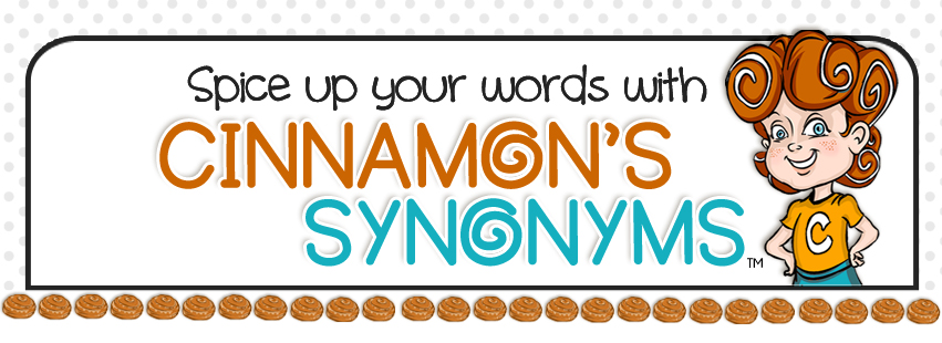 Cinnamon's Synonyms | blog design | Designs By Kassie
