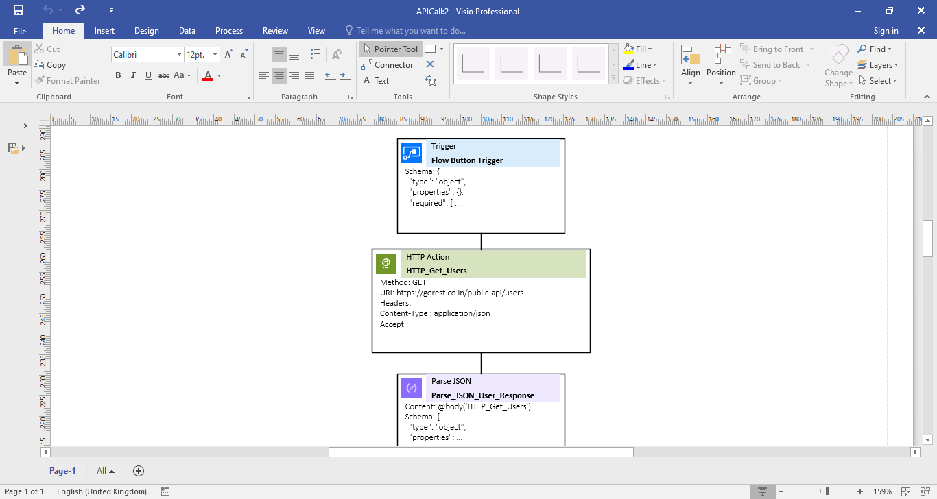 Convert your flow into Visio document in Microsoft Dynamics 365.