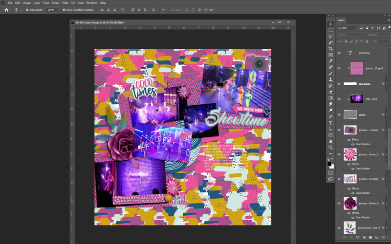 Making Your Text Stand Out / Scrapping with Liz