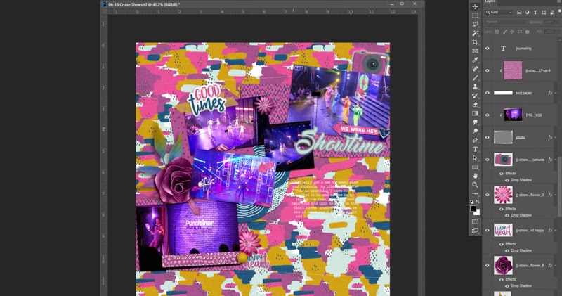 Making Your Text Stand Out / Scrapping with Liz